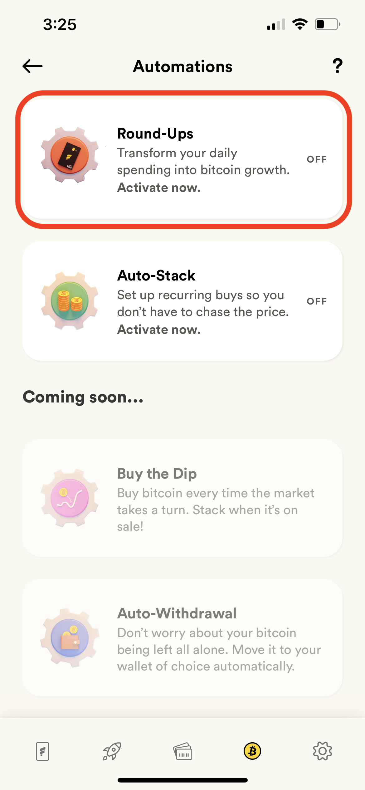 How to Buy Bitcoin with Round-Ups – Fold