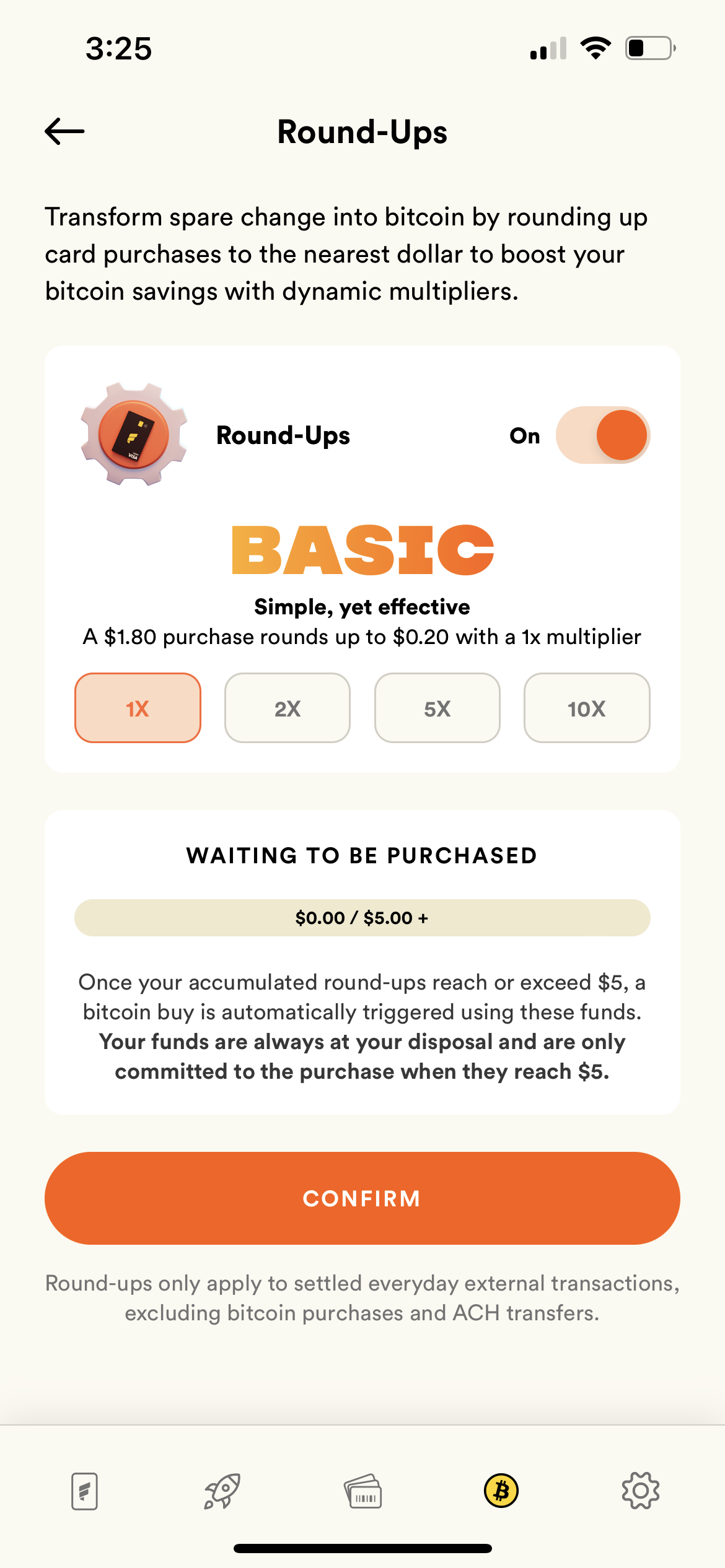 How to Buy Bitcoin with Round-Ups – Fold